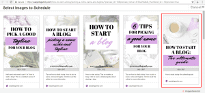 How to hide Pinterest images in blog posts - Easy Blog Emily