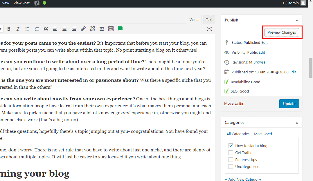 How to hide Pinterest images in blog posts - Easy Blog Emily