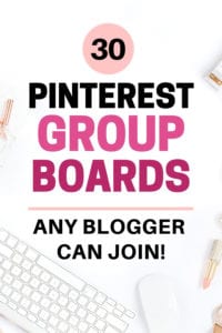 20+ Pinterest group boards for all niches - Easy Blog Emily