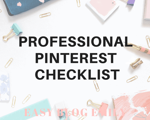 How to make your Pinterest look professional - Easy Blog Emily