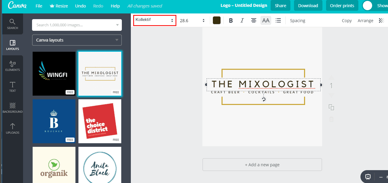 How to create an AWESOME logo (for free) - Easy Blog Emily