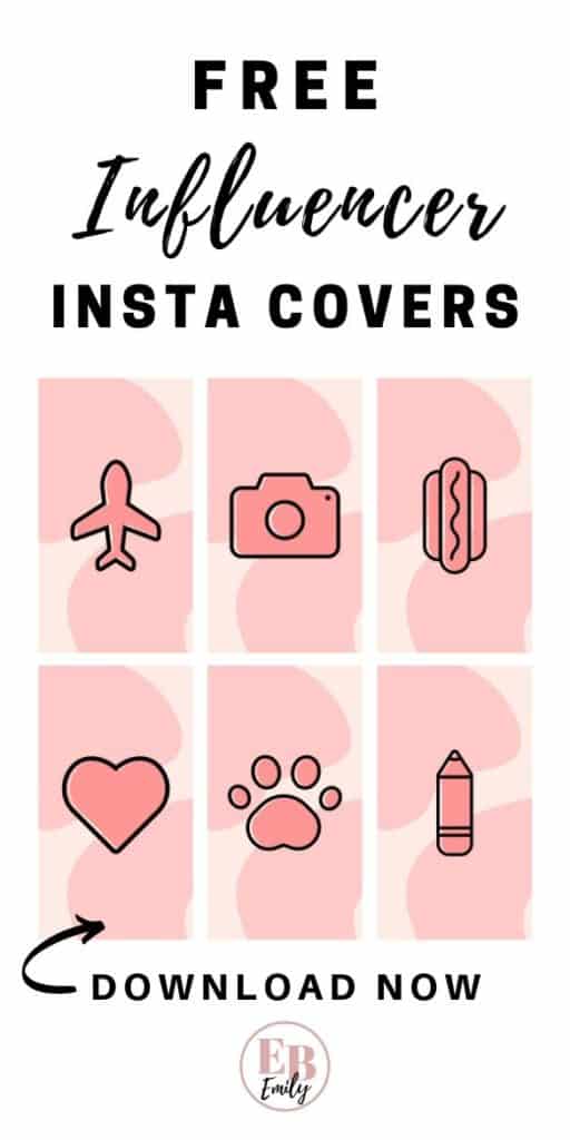 24 FREE Insta highlights (+ how to make your own!) - Easy Blog Emily